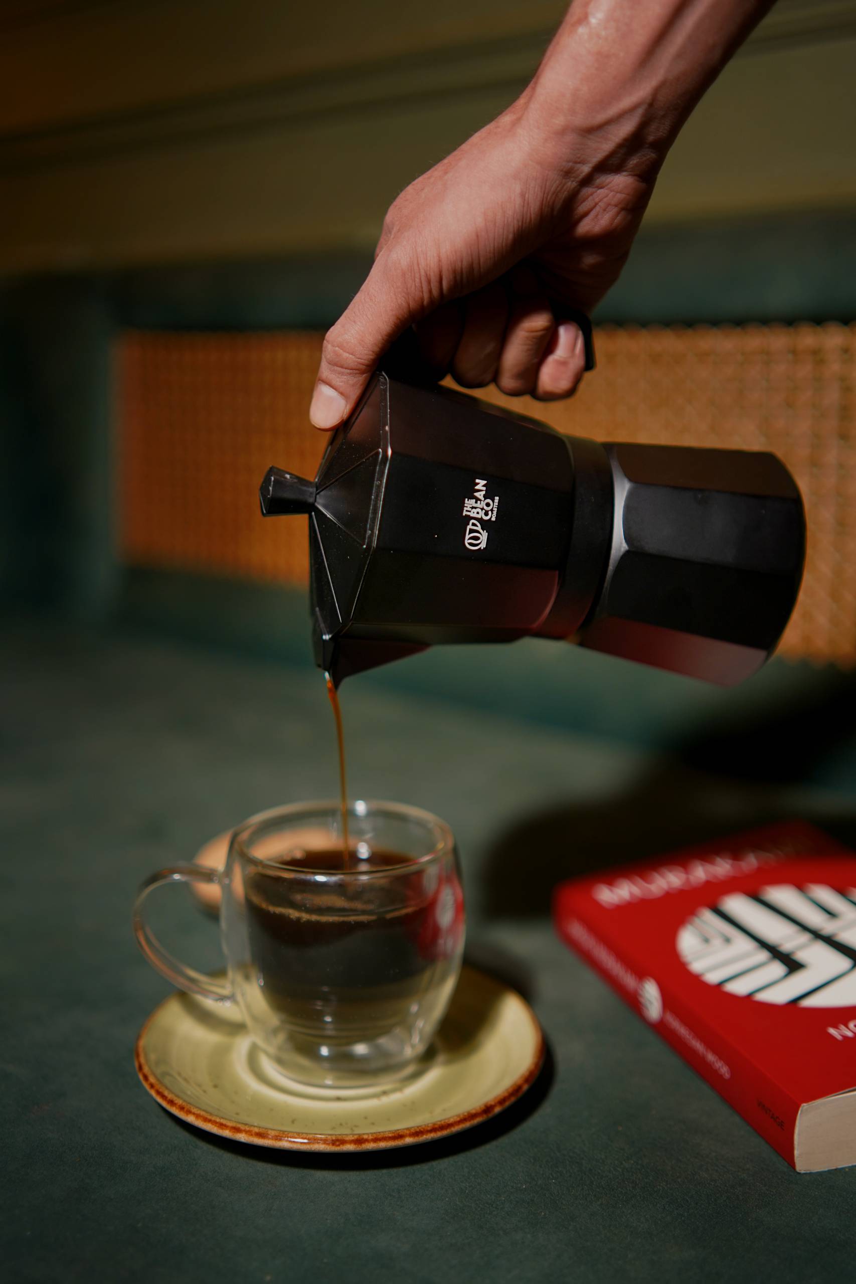 THE BEAN CO Classic Moka Pot | Premium Aluminium | Stovetop | Espresso ...