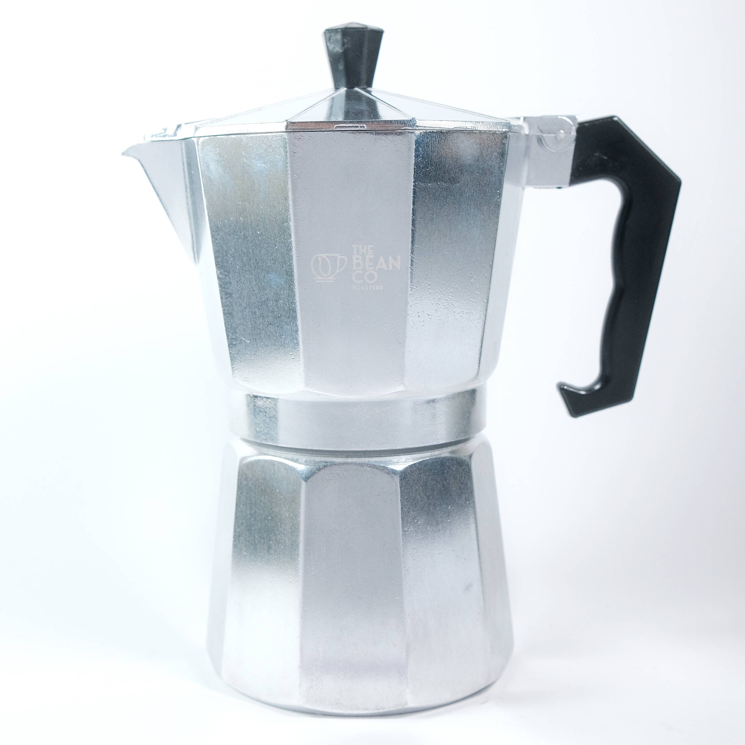 THE BEAN CO Classic Moka Pot | Premium Aluminium | Stovetop | Espresso ...